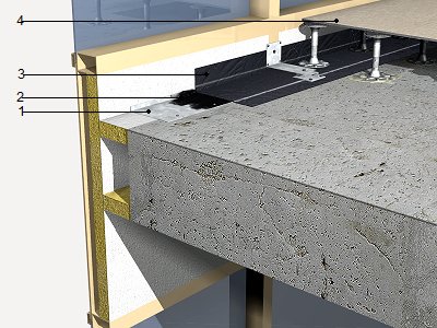 Precio en España de m de Remate superior del encuentro entre forjado y ...